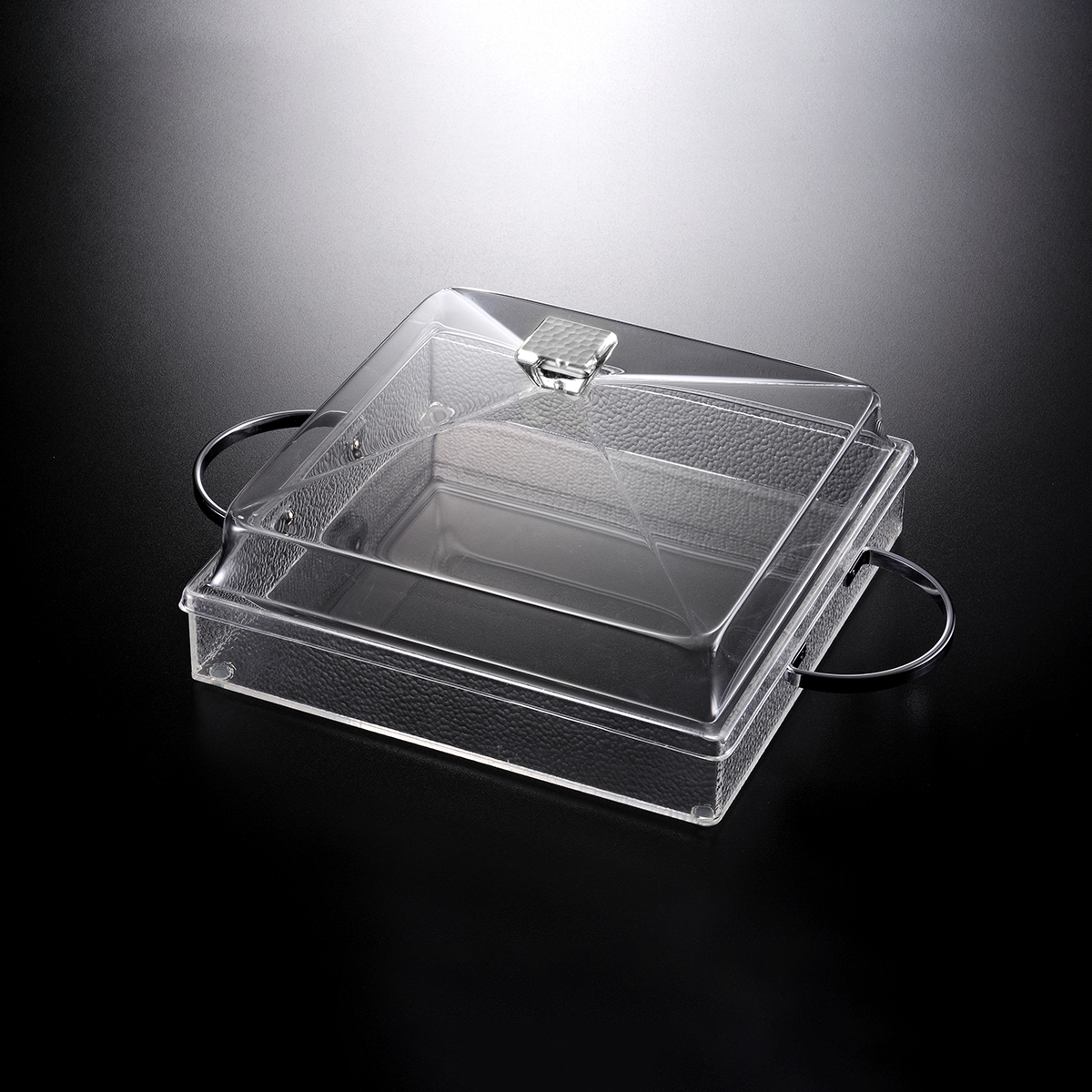 Vague Acrylic Desserts Serving Set with Handle – Dukkan Khalil