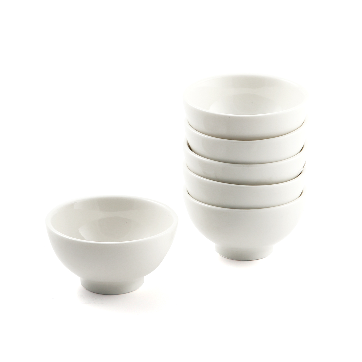 وعاء بورسيليتا من البورسلين العاجي ذو القدم الصغيرة – Dukkan Khalil